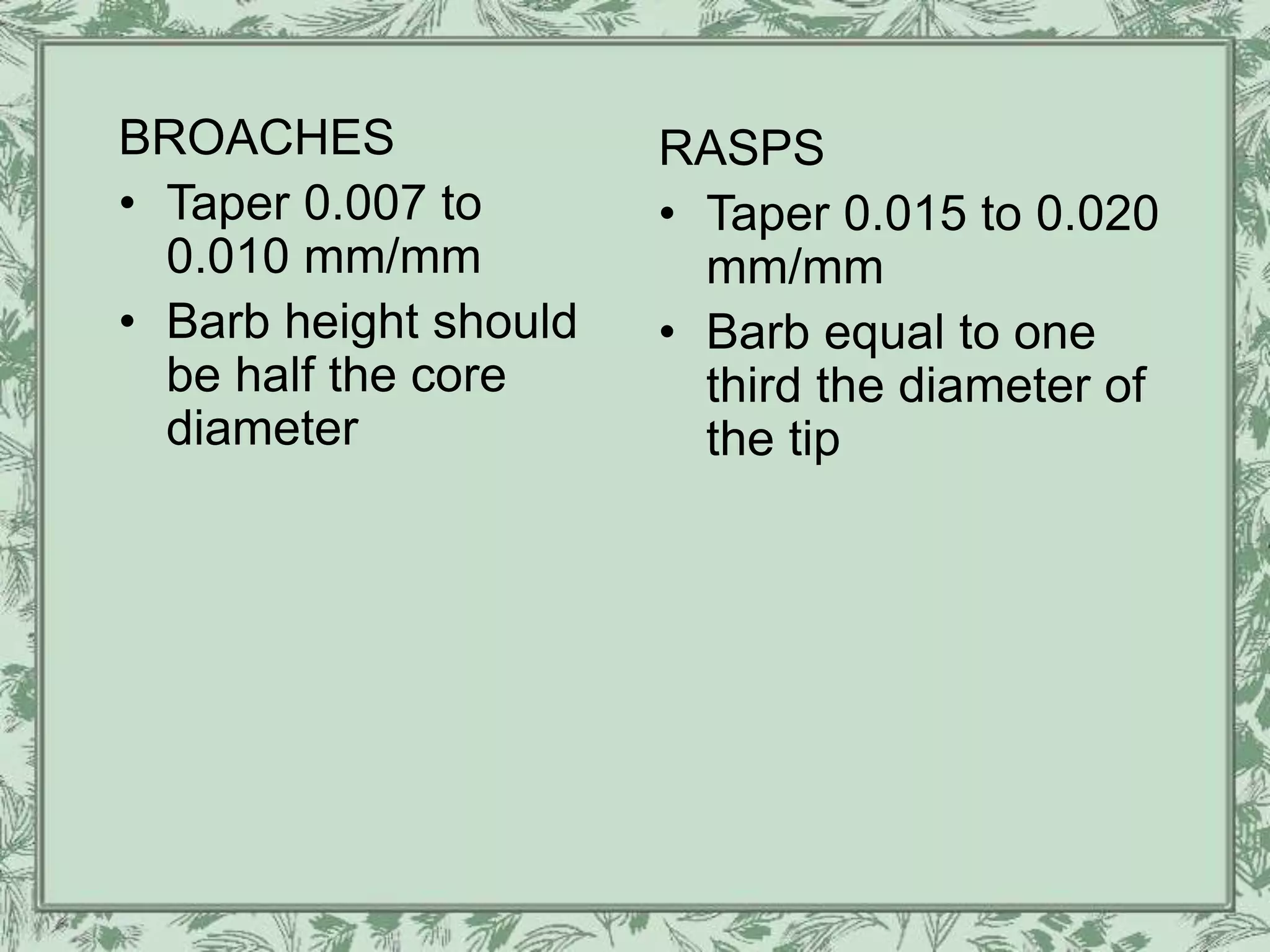 CLASSIFICATION OF ENDO INSTRUMENTS | PPT