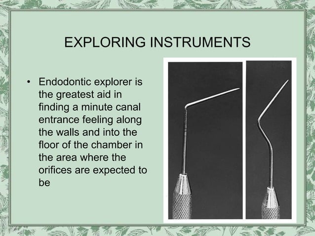 CLASSIFICATION OF ENDO INSTRUMENTS | PPT