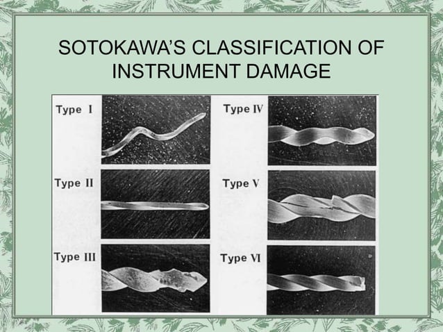 CLASSIFICATION OF ENDO INSTRUMENTS | PPT