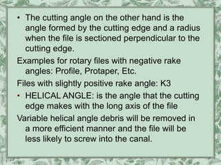 CLASSIFICATION OF ENDO INSTRUMENTS | PPT