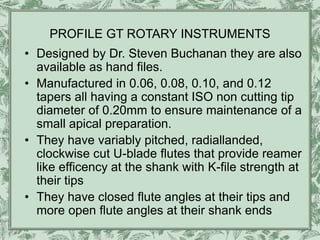 CLASSIFICATION OF ENDO INSTRUMENTS | PPT