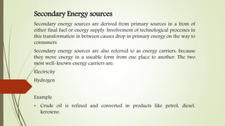 Classification of energy | PPTX