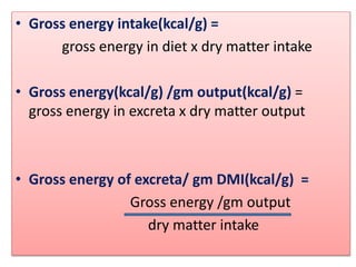 Classification of energy related to poultry | PPTX