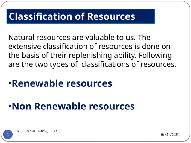 Classification of ENERGY RESOURCES .pptx