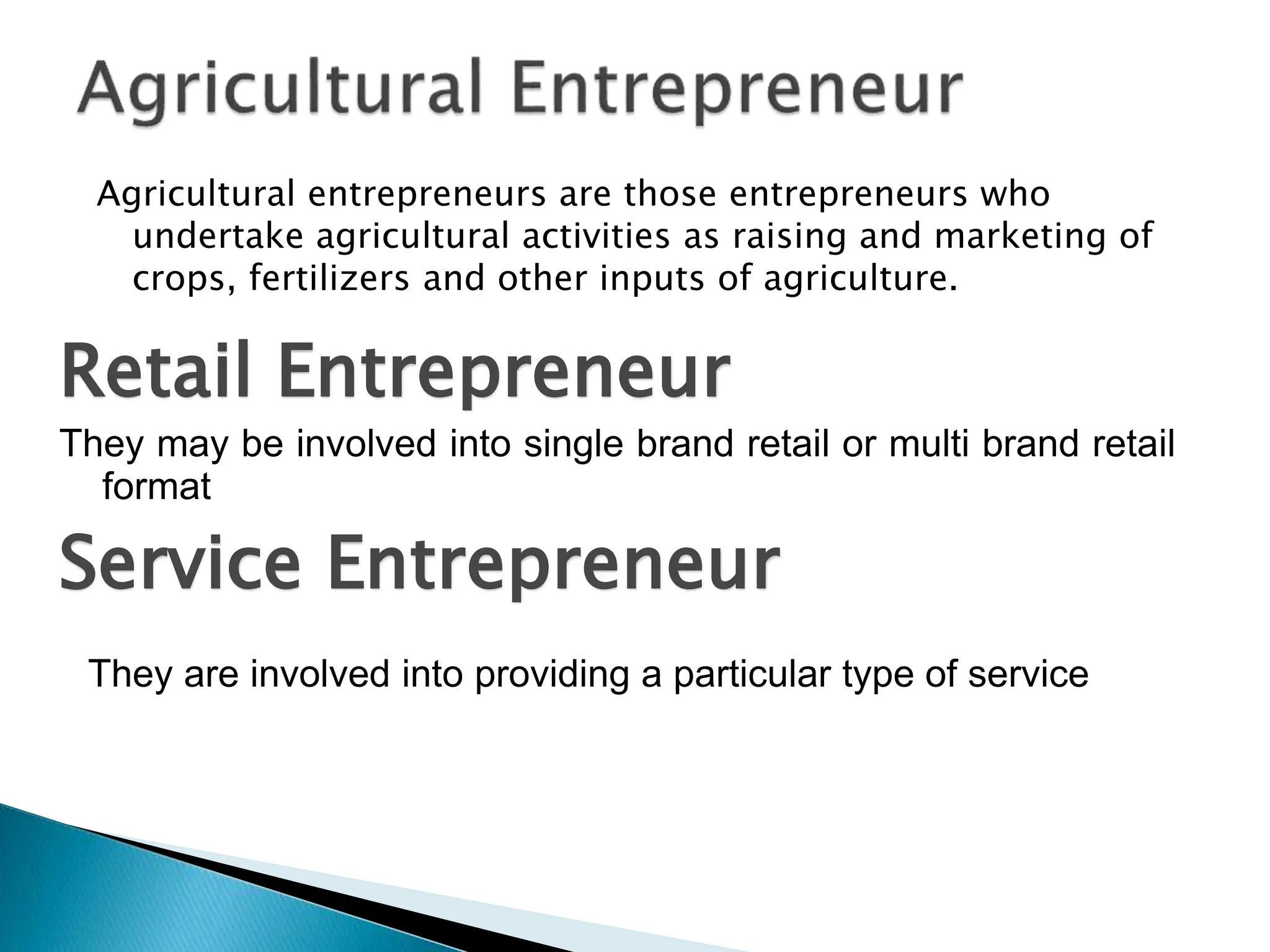 Classification of Entrepreneurs and its importance | PPT