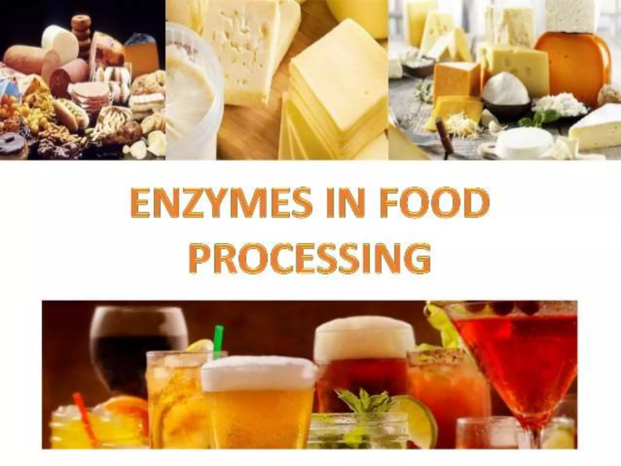 Classification of enzyme of significance in food industry | PPT