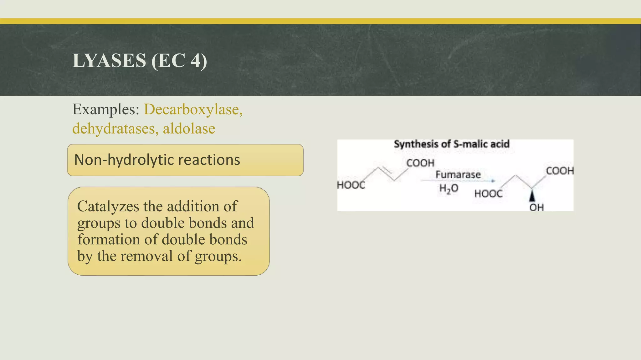 Classification of enzymes | PPTX