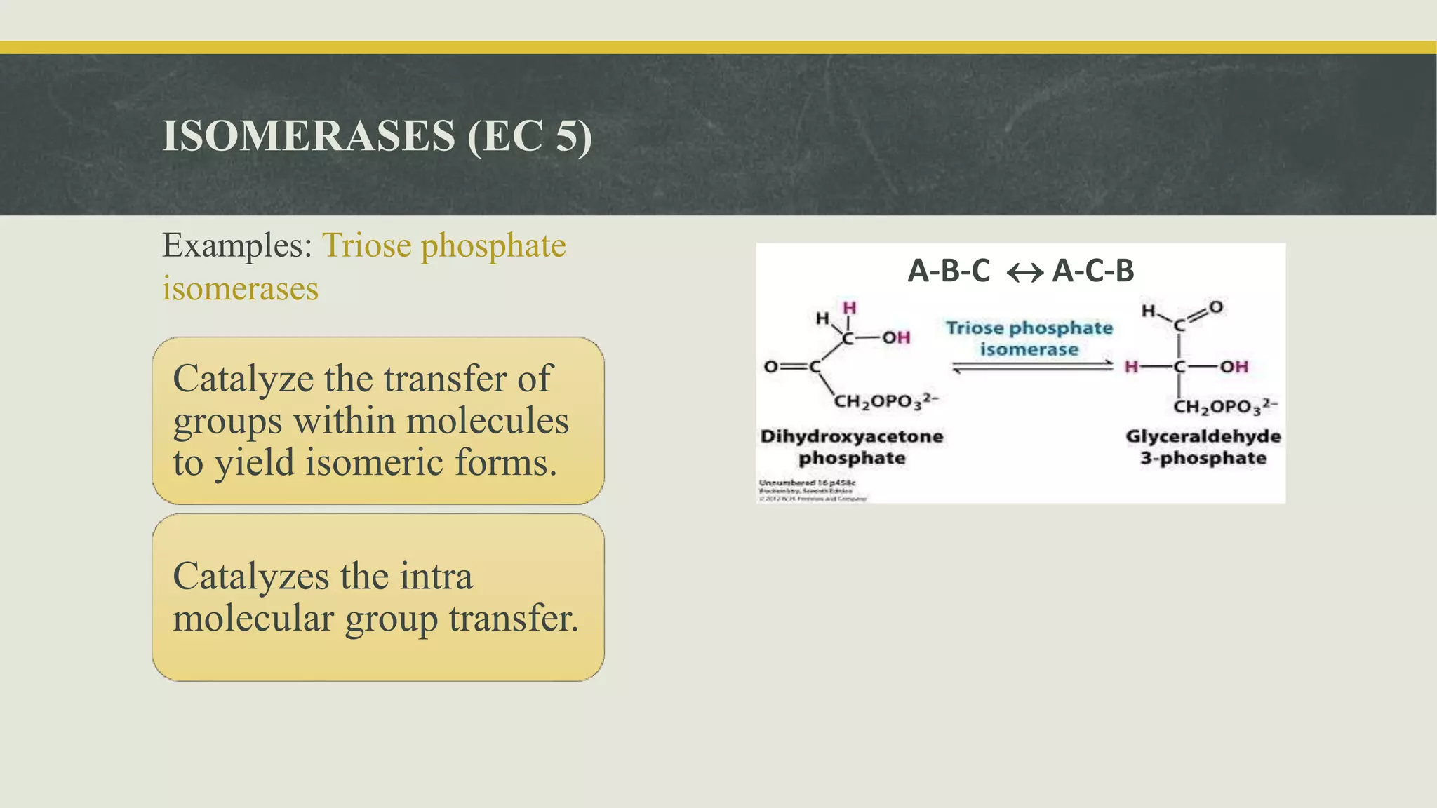 Classification of enzymes | PPTX