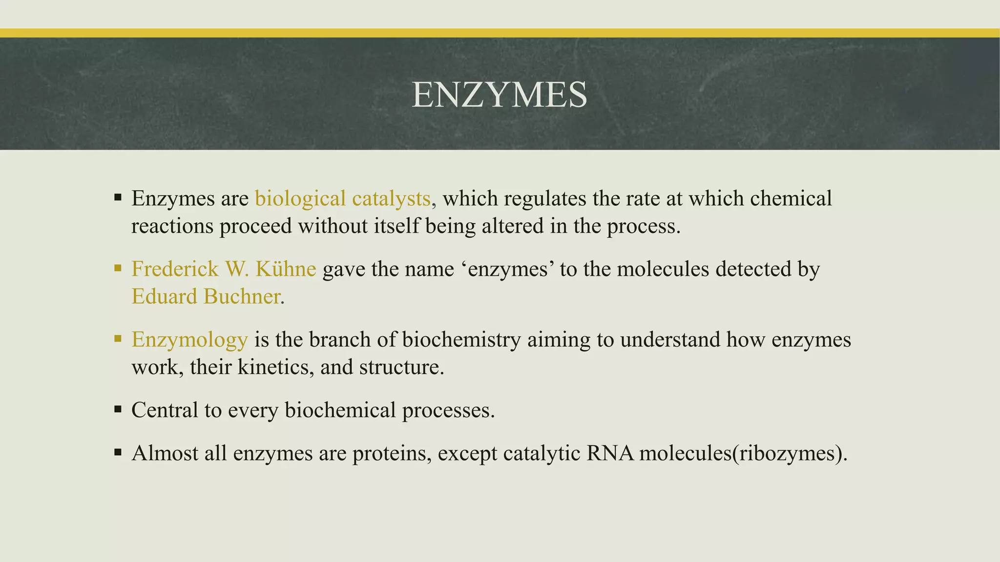 Classification of enzymes | PPTX
