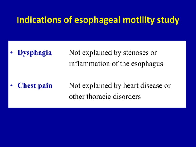 Classification of esophageal motility disorders | PPTX | Digestive ...