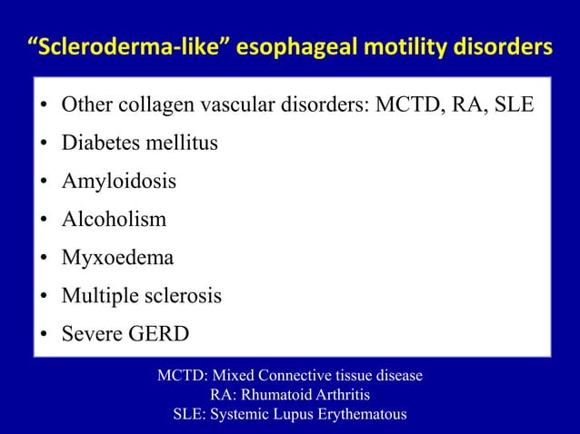 Classification of esophageal motility disorders | PPTX | Digestive ...