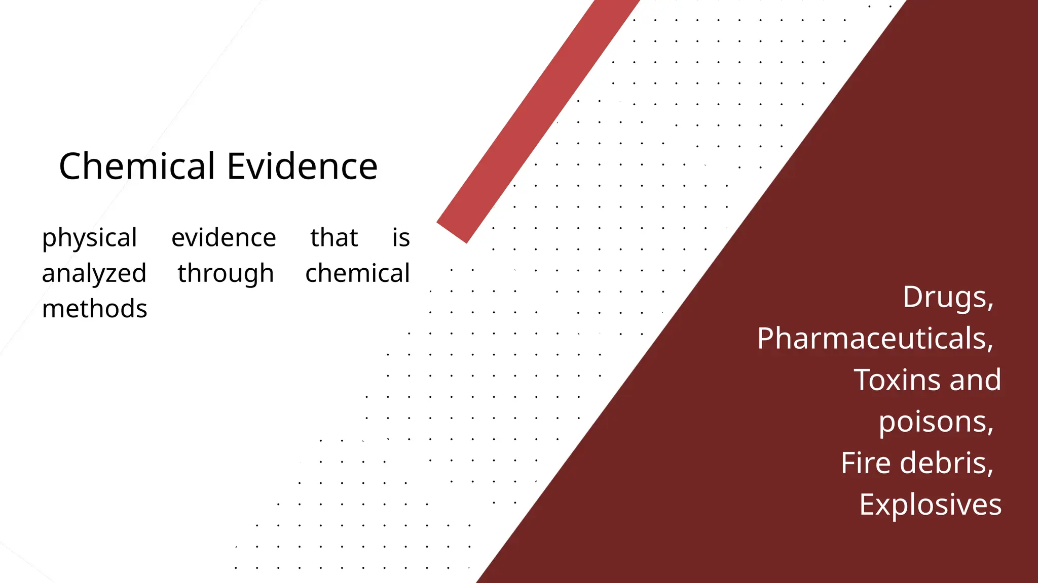 Classification of evidence in Forensic Science.pptx
