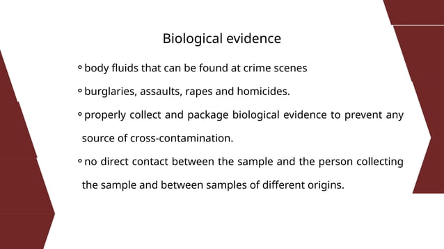 Classification of evidence in Forensic Science.pptx