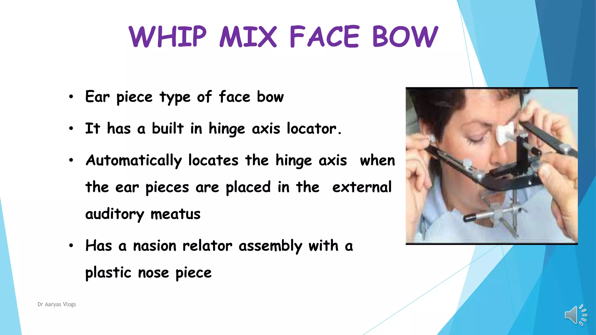 Classification of facebow | PPTX