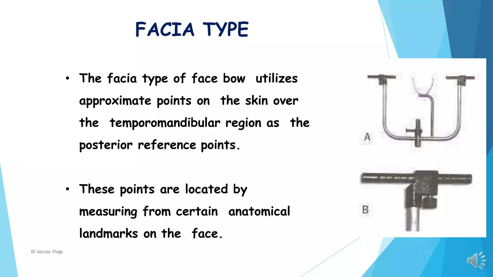 Classification of facebow | PPTX