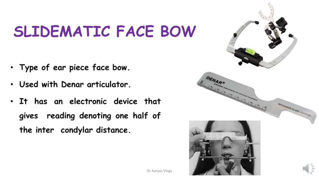 Classification of facebow | PPTX