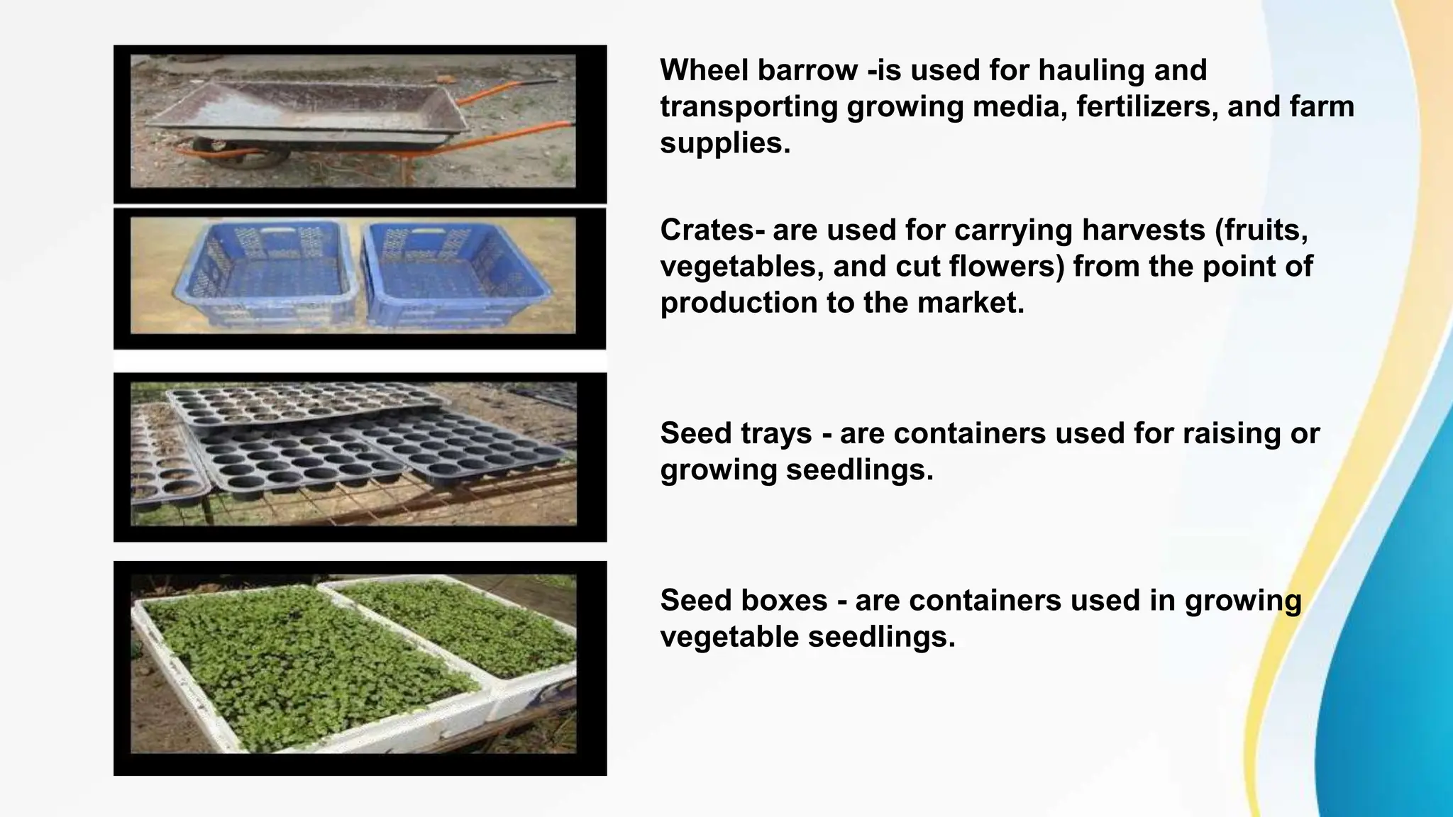 CLASSIFICATION OF FARM TOOLS- TLE Agricrops Production.pptx