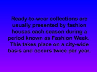 Classification of fashion | PPT