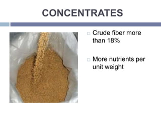 Classification of feed and forages | PPTX
