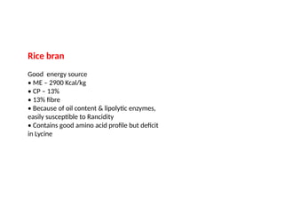 classification of feed stuffs Animal Nutrition | PPTX