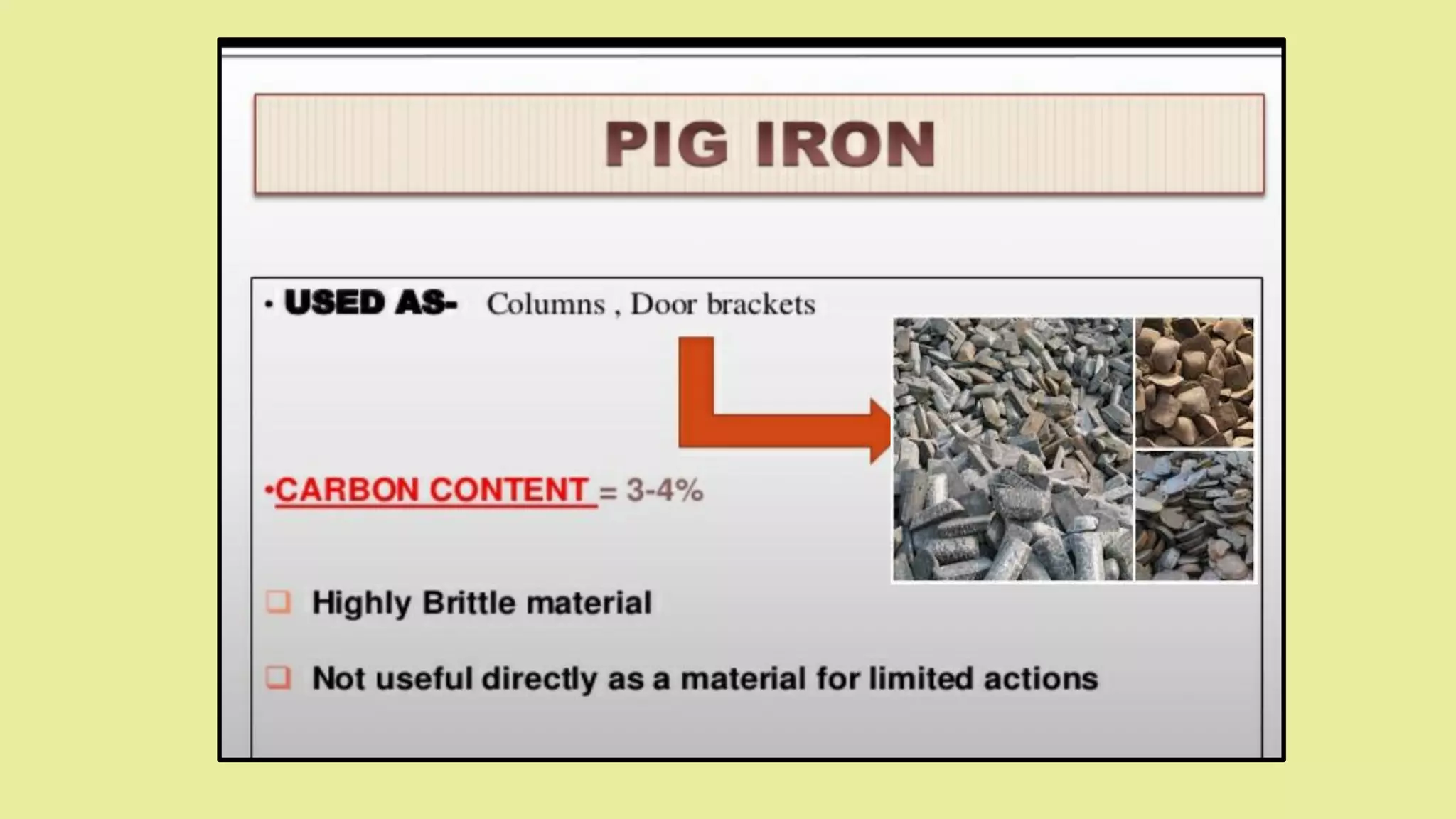 Classification of ferrous materials | PDF