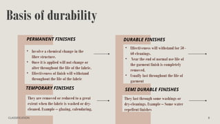 classification of finishes, types, explanation | PPTX