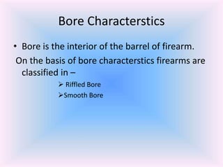 Classification of firearms | PPT