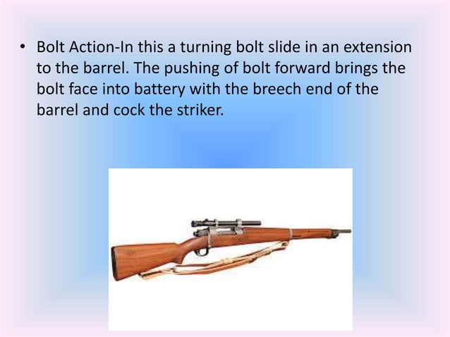 Classification of firearms | PPT