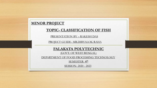 CLASSIFICATION OF FISH. PPT.pptx