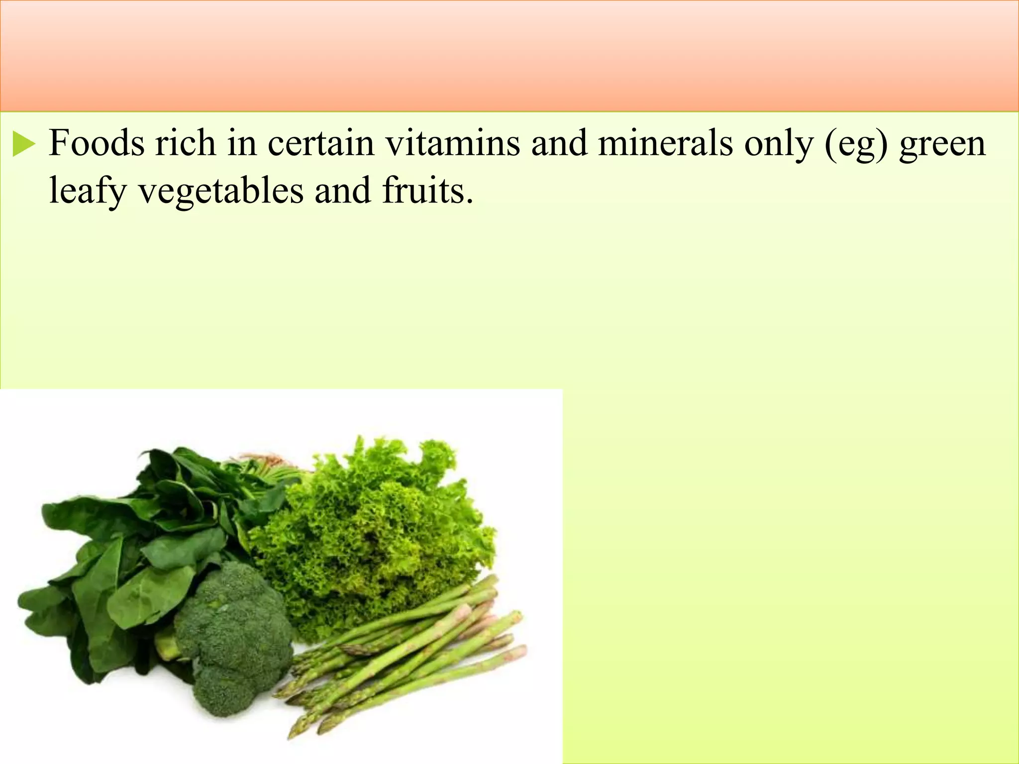 Classification of food | PPTX