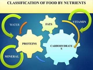 Classification of food | PPTX