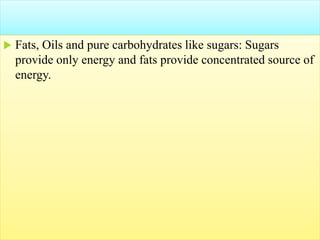 Classification of food | PPTX
