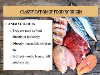 Classification of food | PPTX