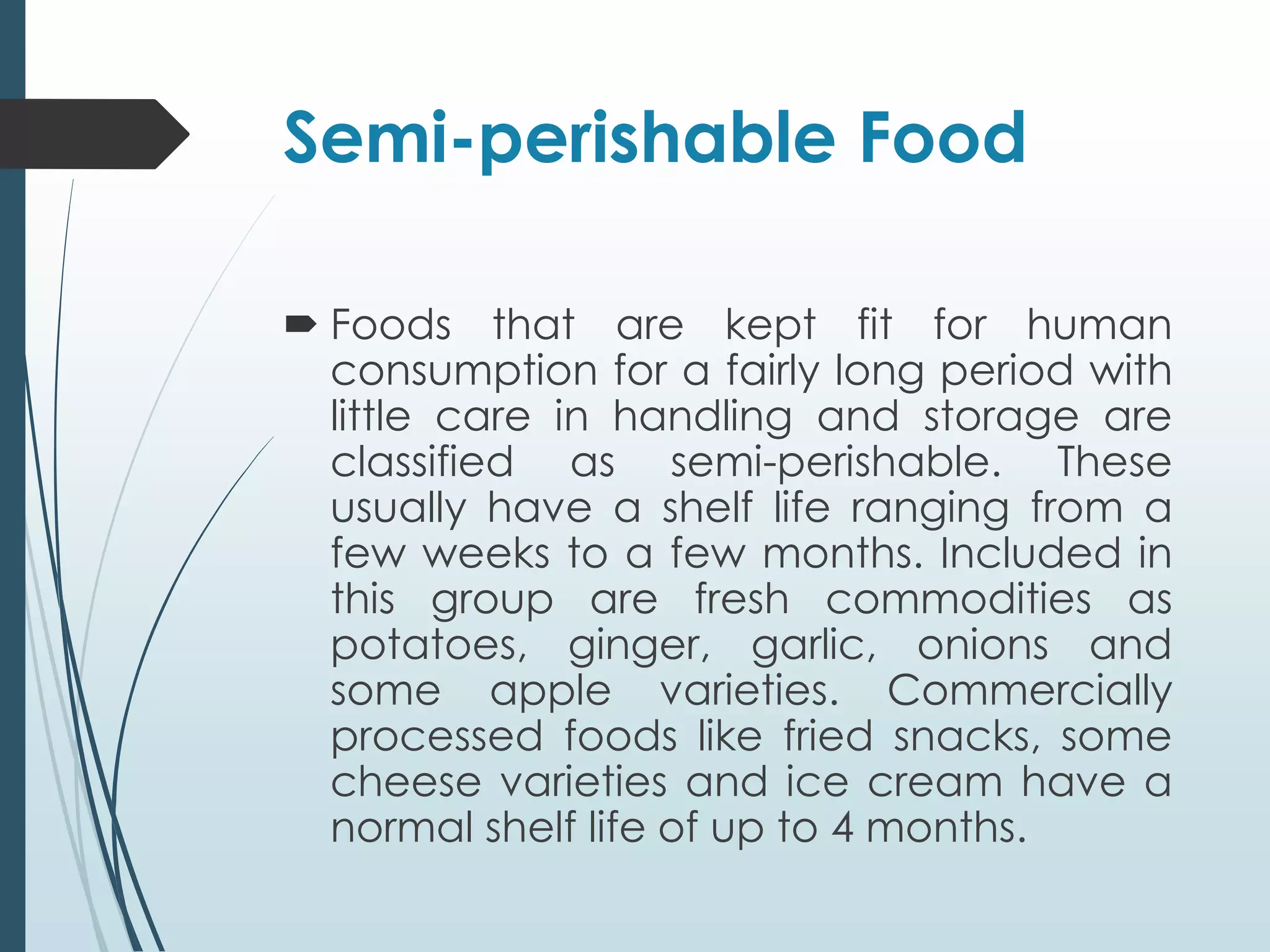 Classification of food | PDF
