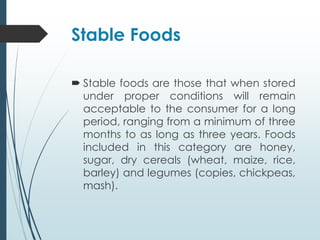 Classification of food | PDF