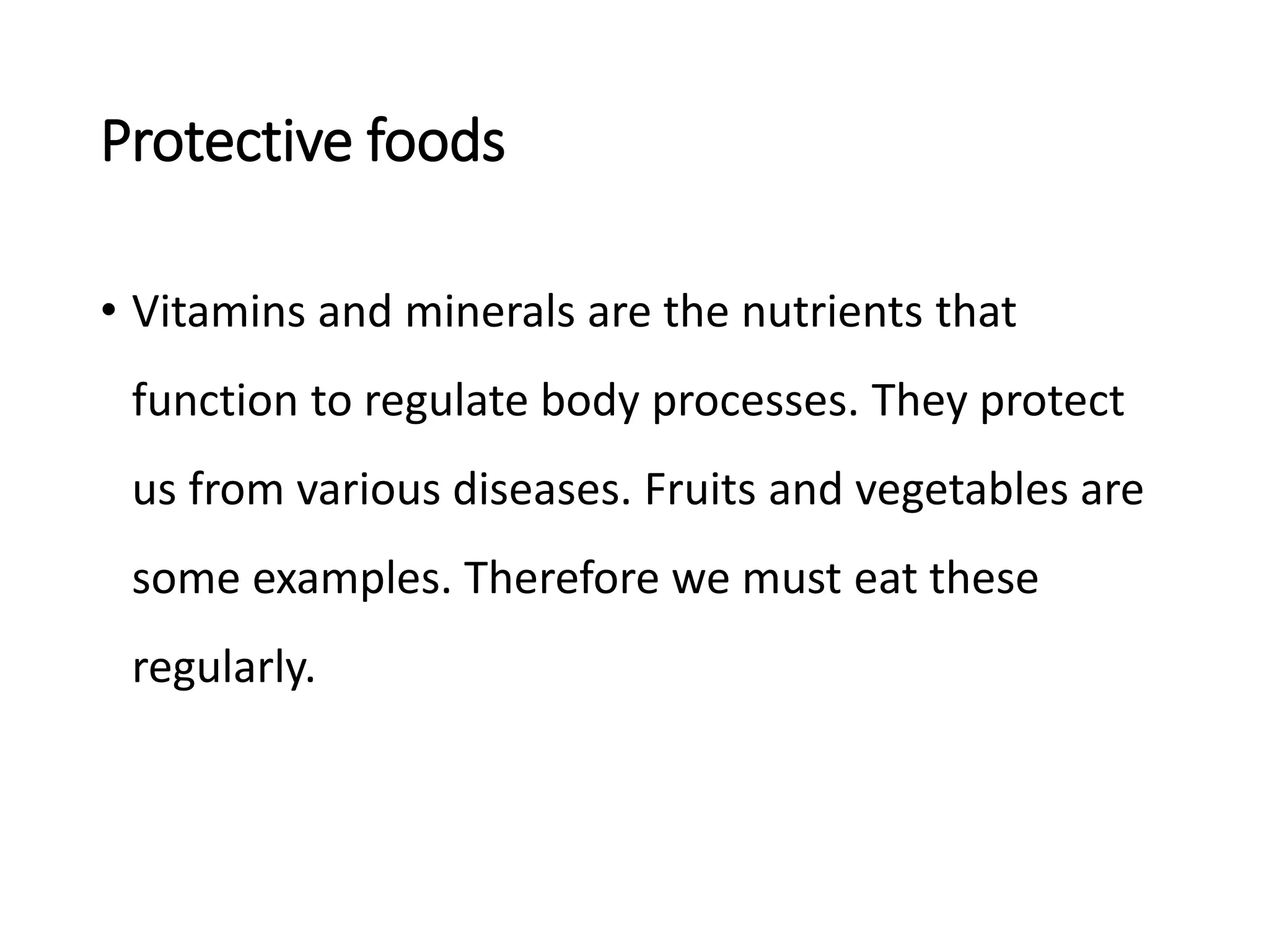Classification of food | PPTX