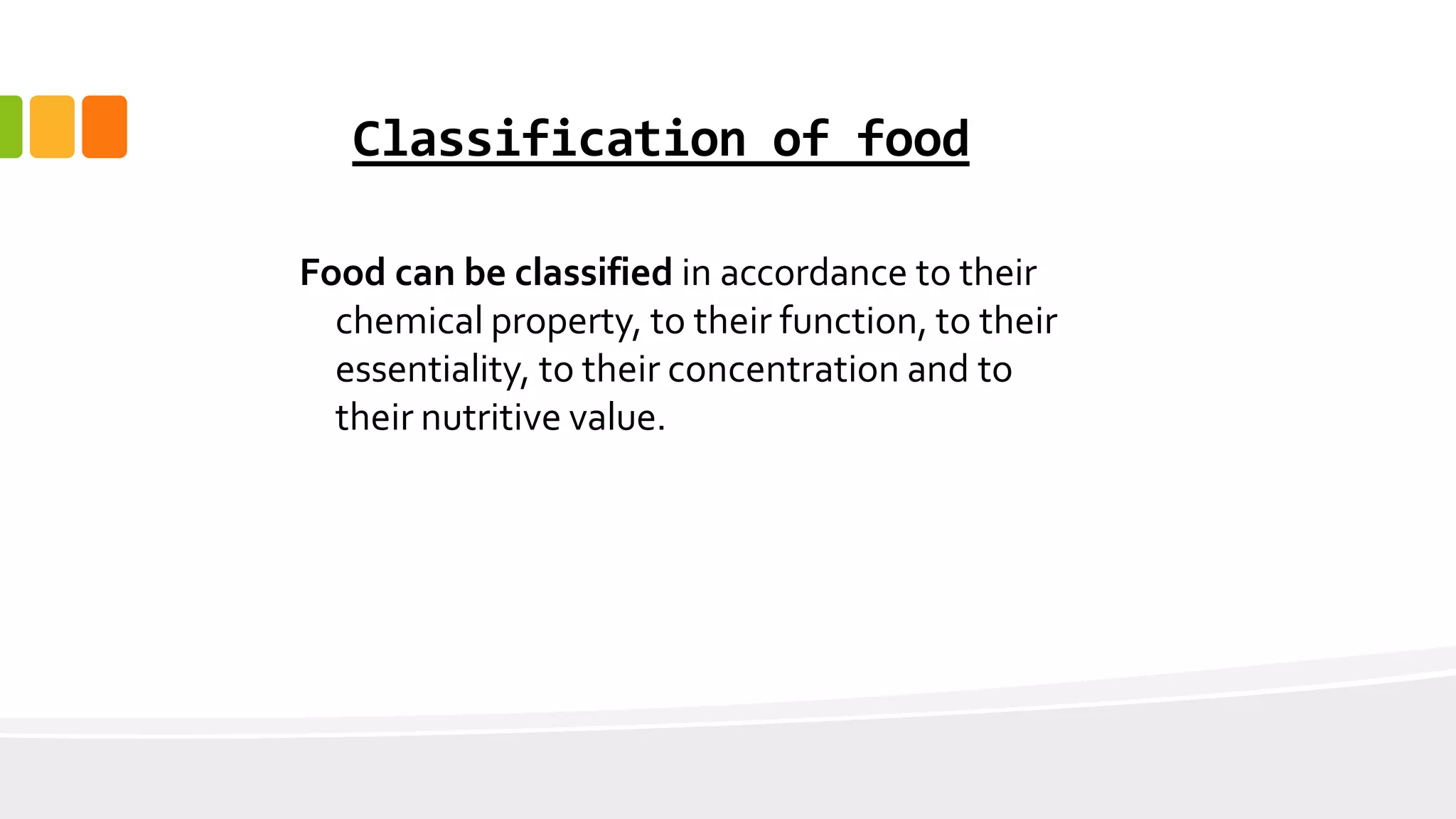 Classification of Food.pptx