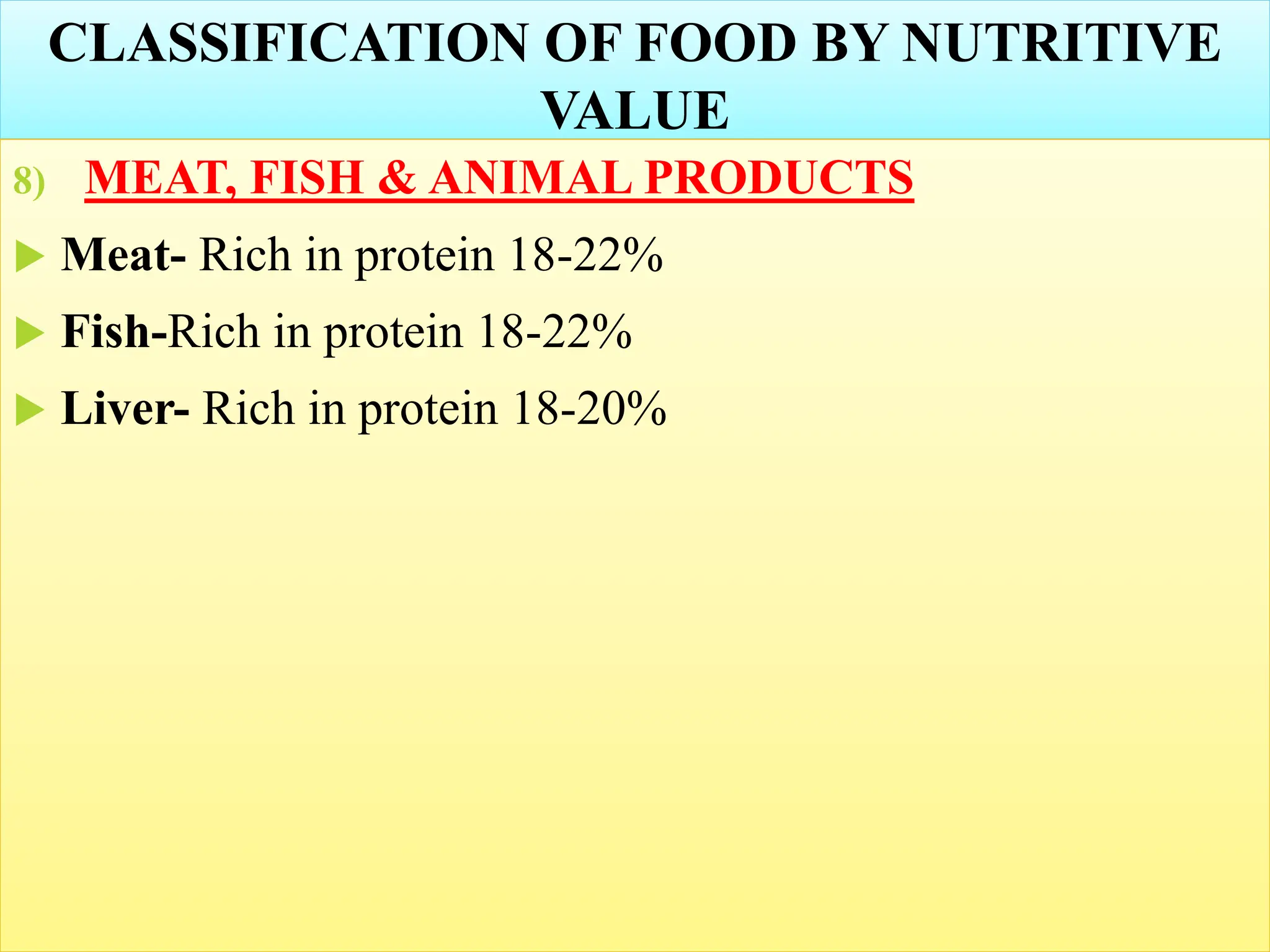 classification of food and its types .pptx