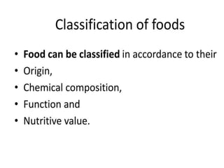 classification of food and its types .pptx