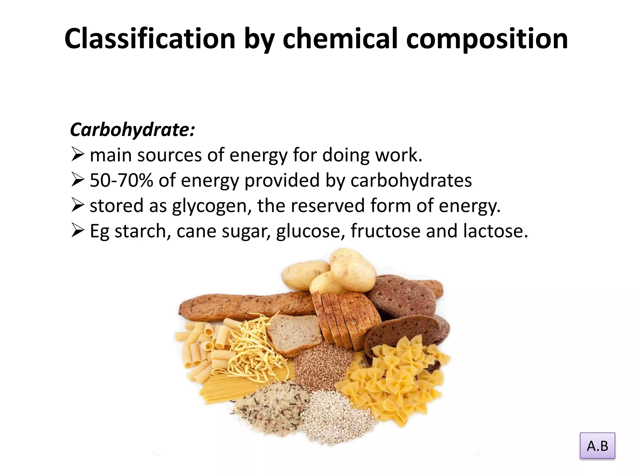 Classification of foods | PDF