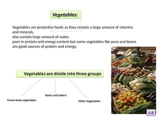 classification of foods in home economics | PPTX