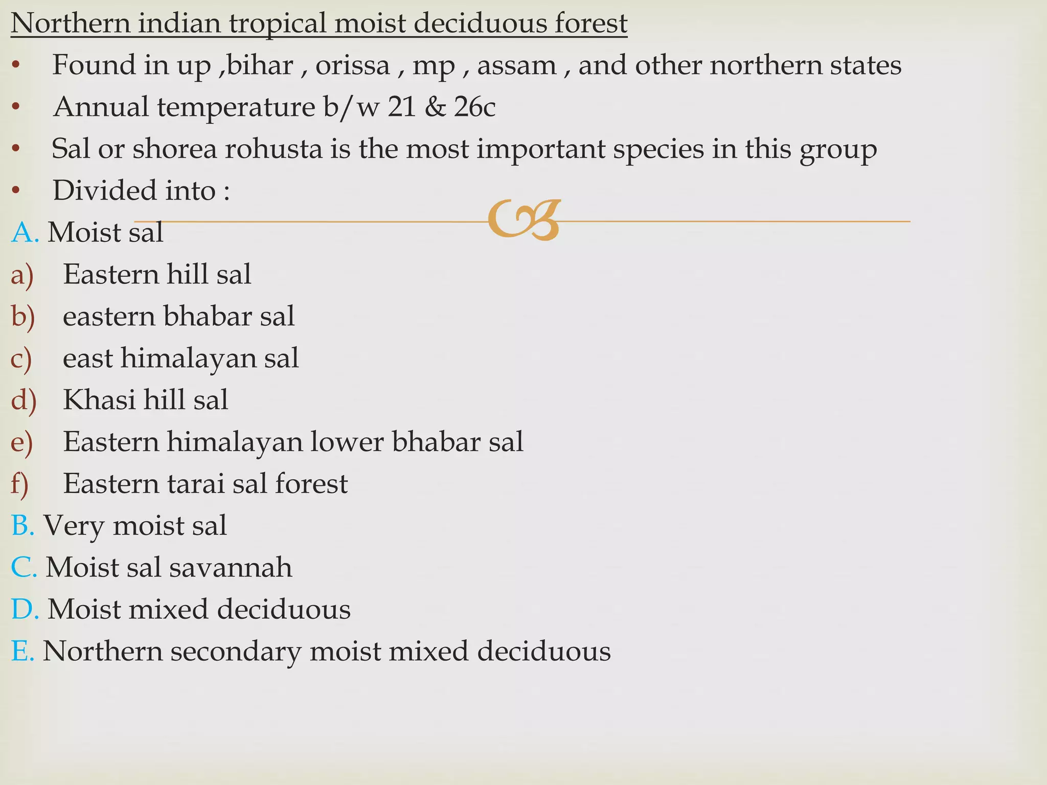 CLASSIFICATION OF FOREST | PPTX