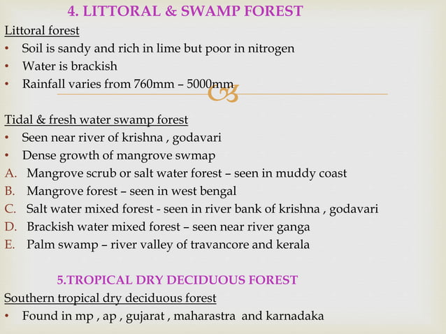 CLASSIFICATION OF FOREST | PPTX | Weather | Science