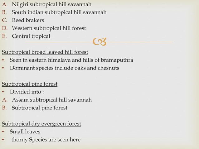 CLASSIFICATION OF FOREST | PPTX | Weather | Science