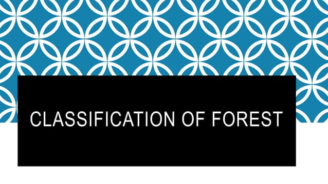 Classification of Forest.pptx
