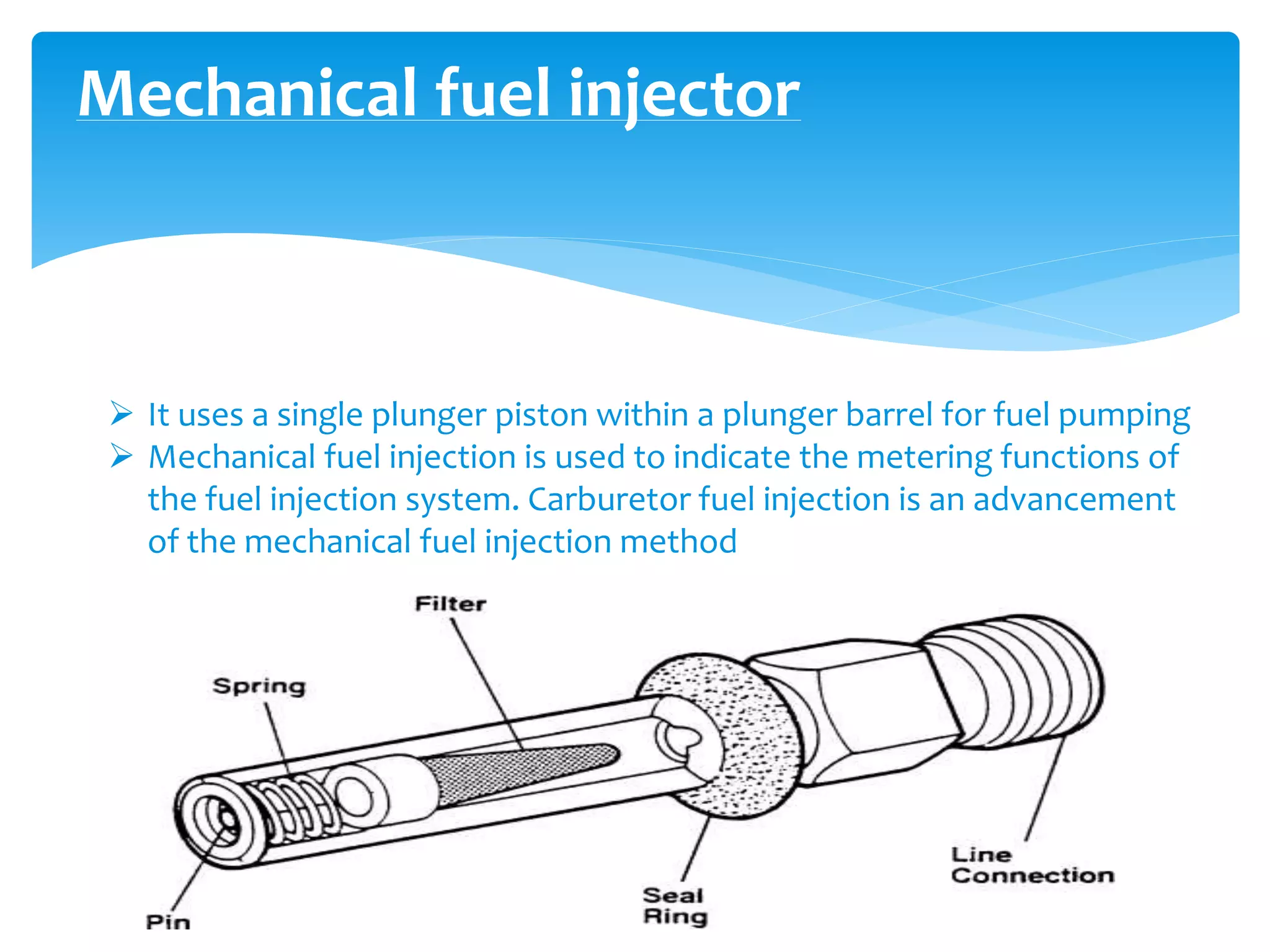 Classification of fuel injectors and nozzle | PPTX