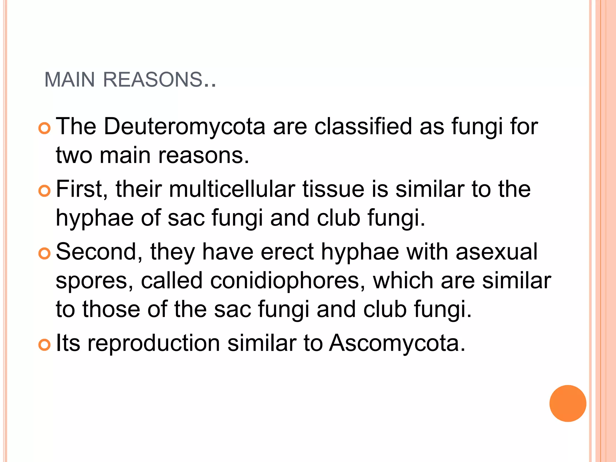 Classification of fungi | PPTX