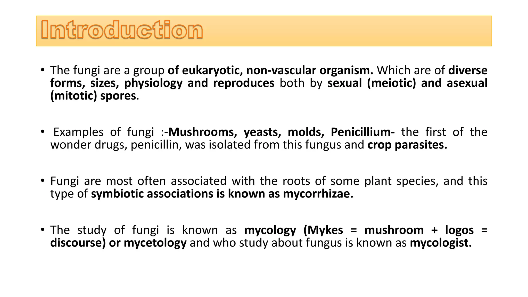 Classification of fungi | PPTX