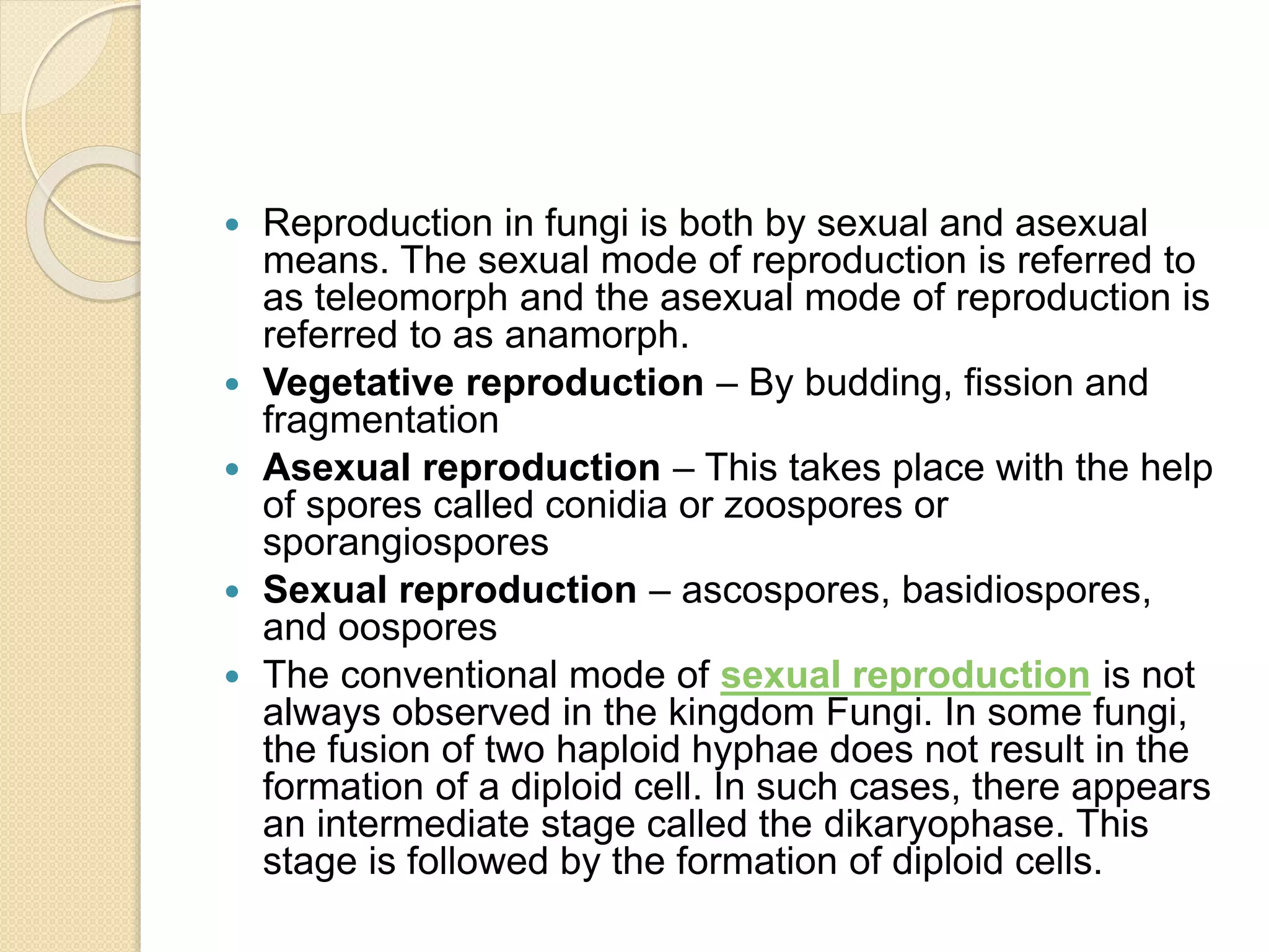 Classification of fungi | PPTX