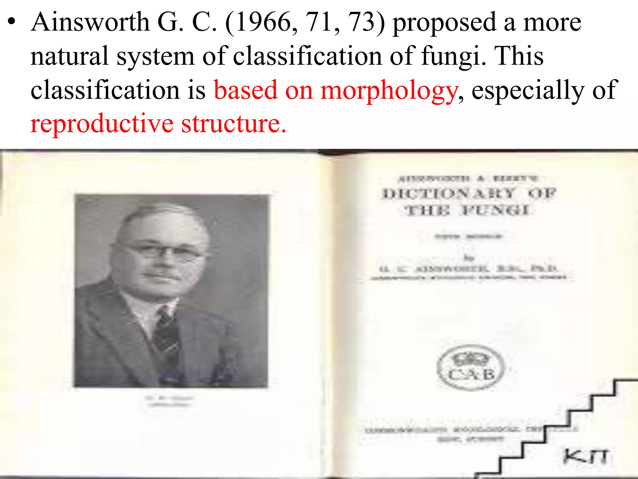 Classification of fungi | PPTX